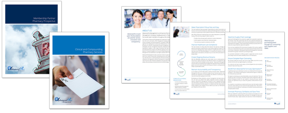 Advanced Rx Management | Project Portfolio| Michelle Bea, Graphic ...